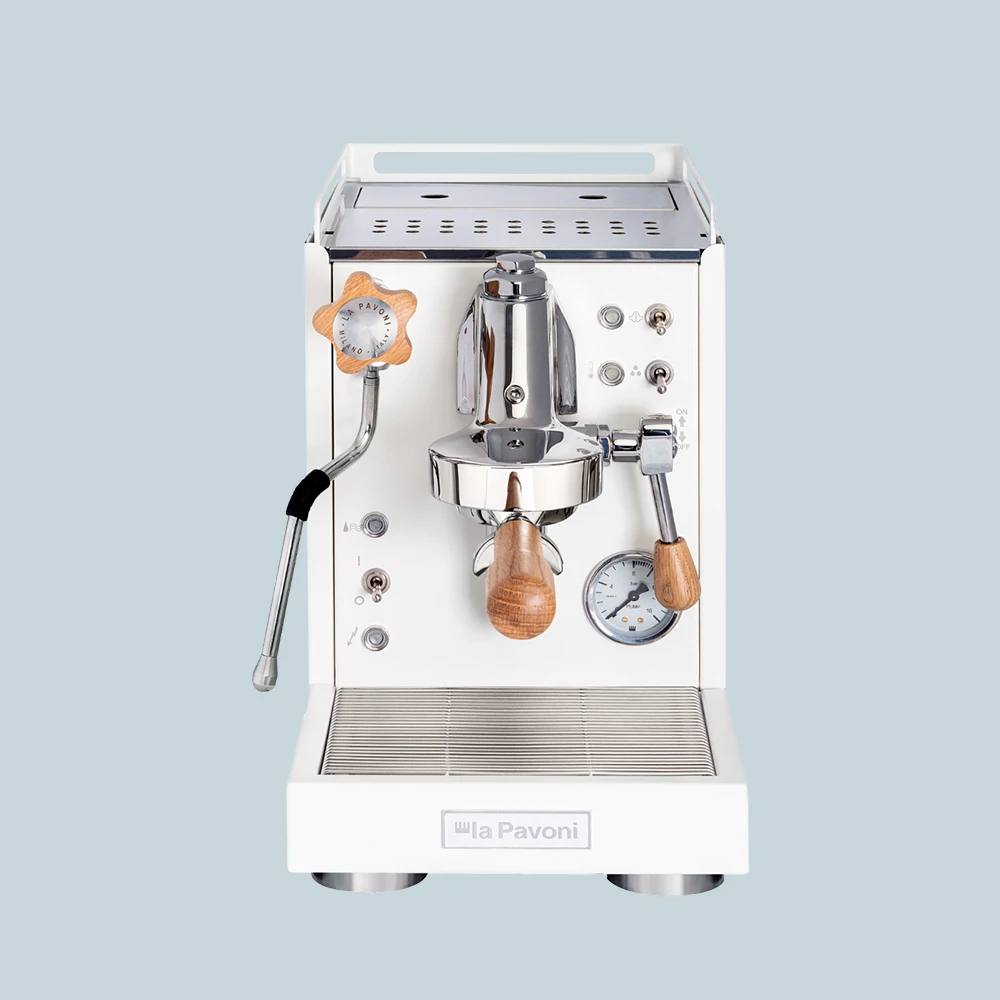 La Pavoni Mini Cellini Hvid | Moccatime